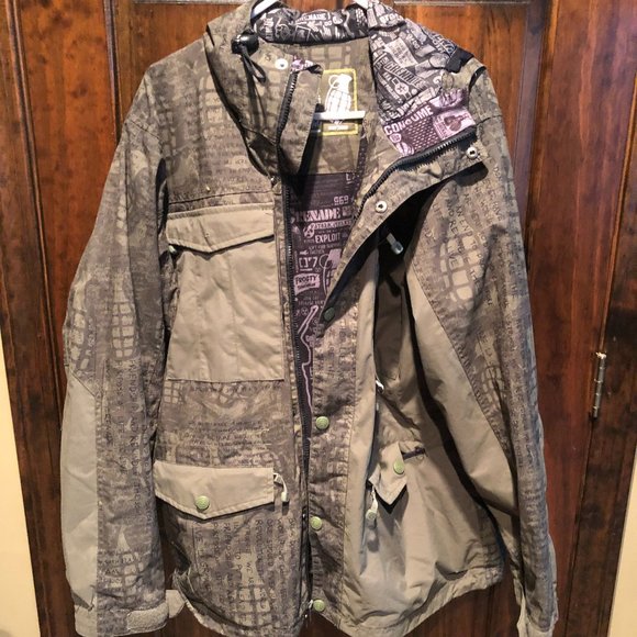 Grenade | Jackets & Coats | Grenade Fatigue Project Snowboard Jacket ...